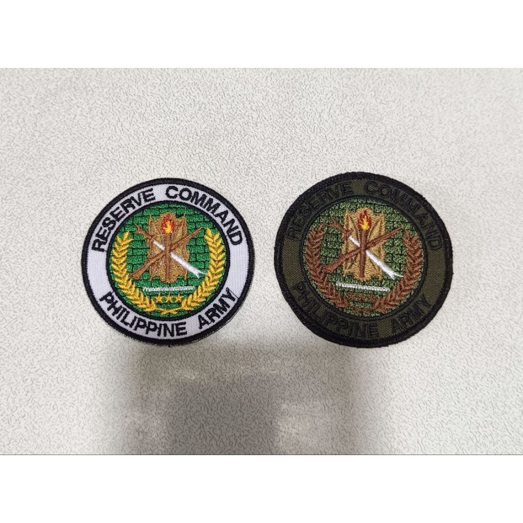 RESERVE PATCH W/ VELCRO MAGICTAPE (ROUNDARESCOM) | Shopee Philippines