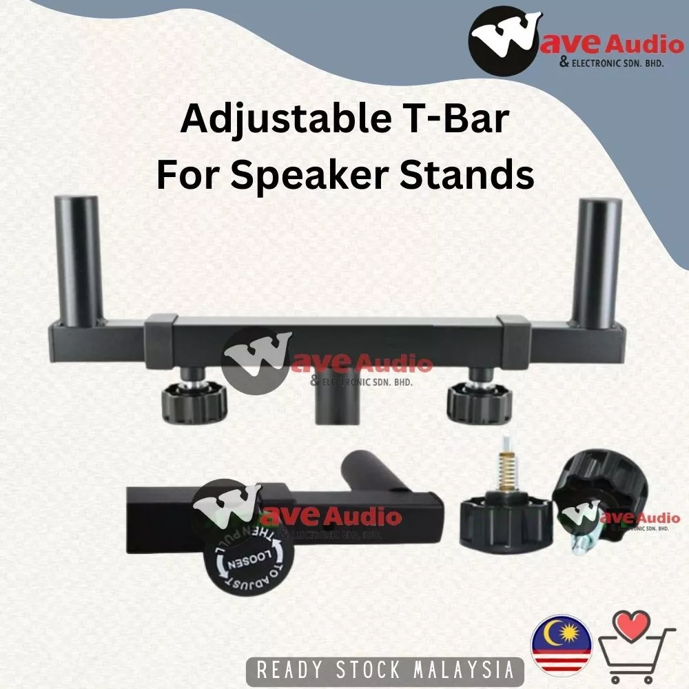 COD HeavyDuty Adjustable T-Bar For Speaker Stands | Shopee Philippines