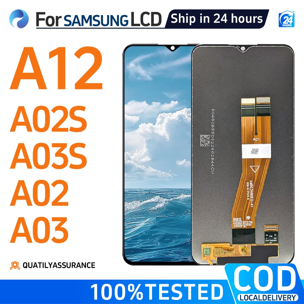【Tested】LCD For SAMSUNG A12 /A02S / A03s / A02/ A03 / F02S / M02S set ...