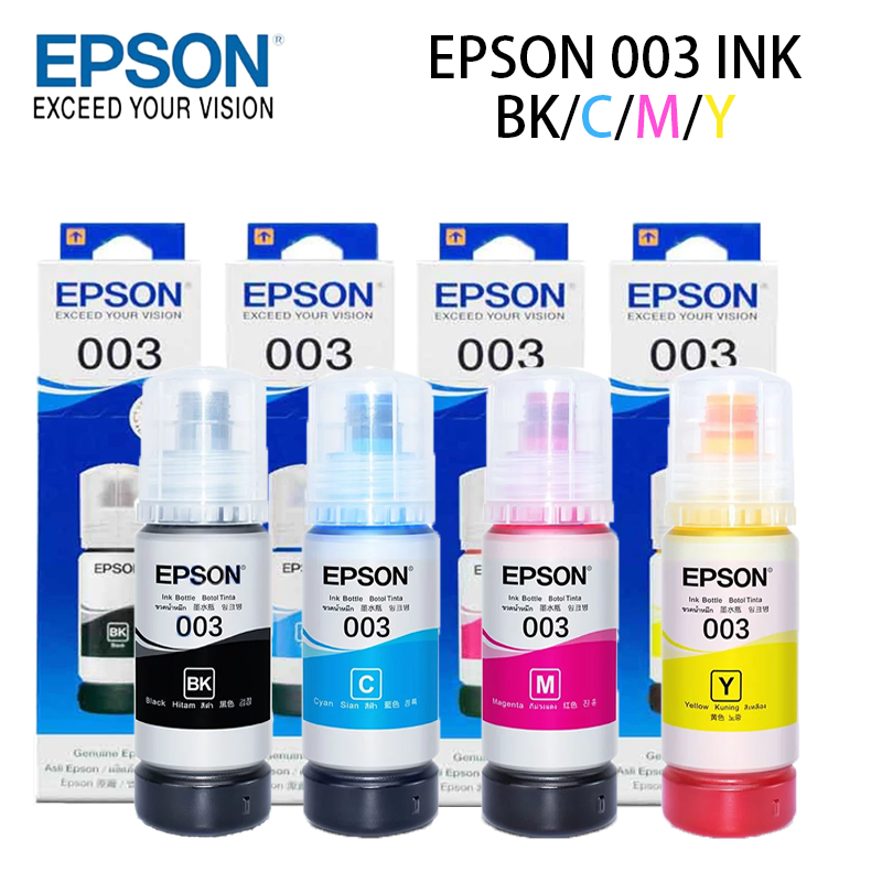 Epson 003 Ink Original 003 L3210 L3256 L3550 L3250 L5590 L3216 L1256 ...
