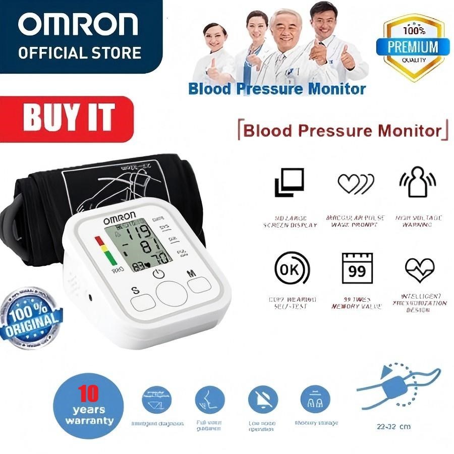 Omron Original Blood Pressure Monitor Rechargeable Fully Automatic ...