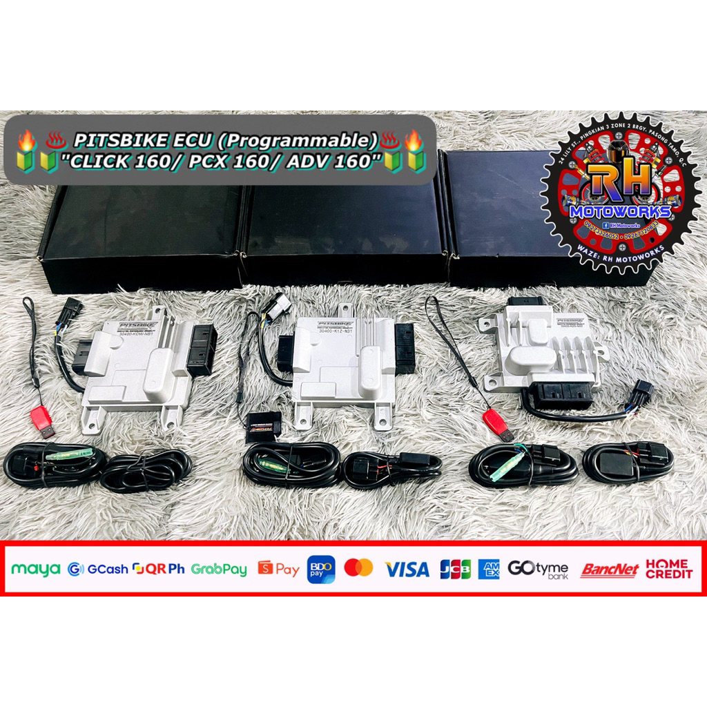 PITSBIKE ECU PCX160/ ADV160/ CLICK160 (PROGRAMMABLE) | Shopee Philippines