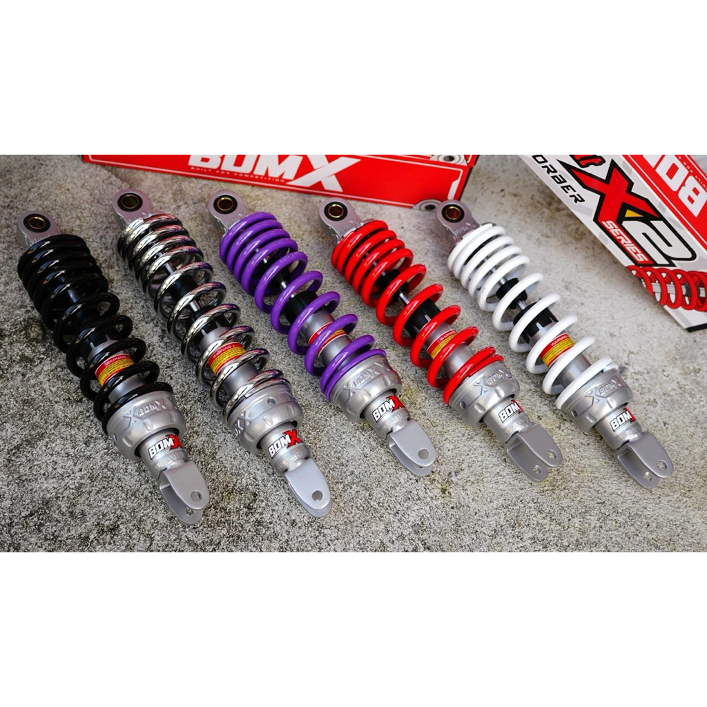 BOM RANGSIT SHOCK X2 Chrome Series For Click 330mm & Mio 300mm | Shopee ...