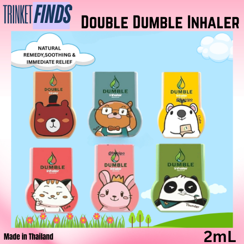 trinketfinds Authentic Dumble Double 2 holes Nasal Inhaler inhalant ...