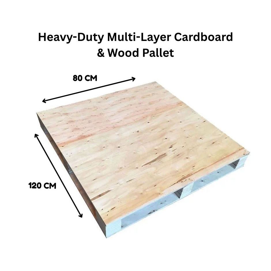Heavy-Duty Multi-Layer Wood Pallet – Steam-Free, Thickened Export-Grade ...