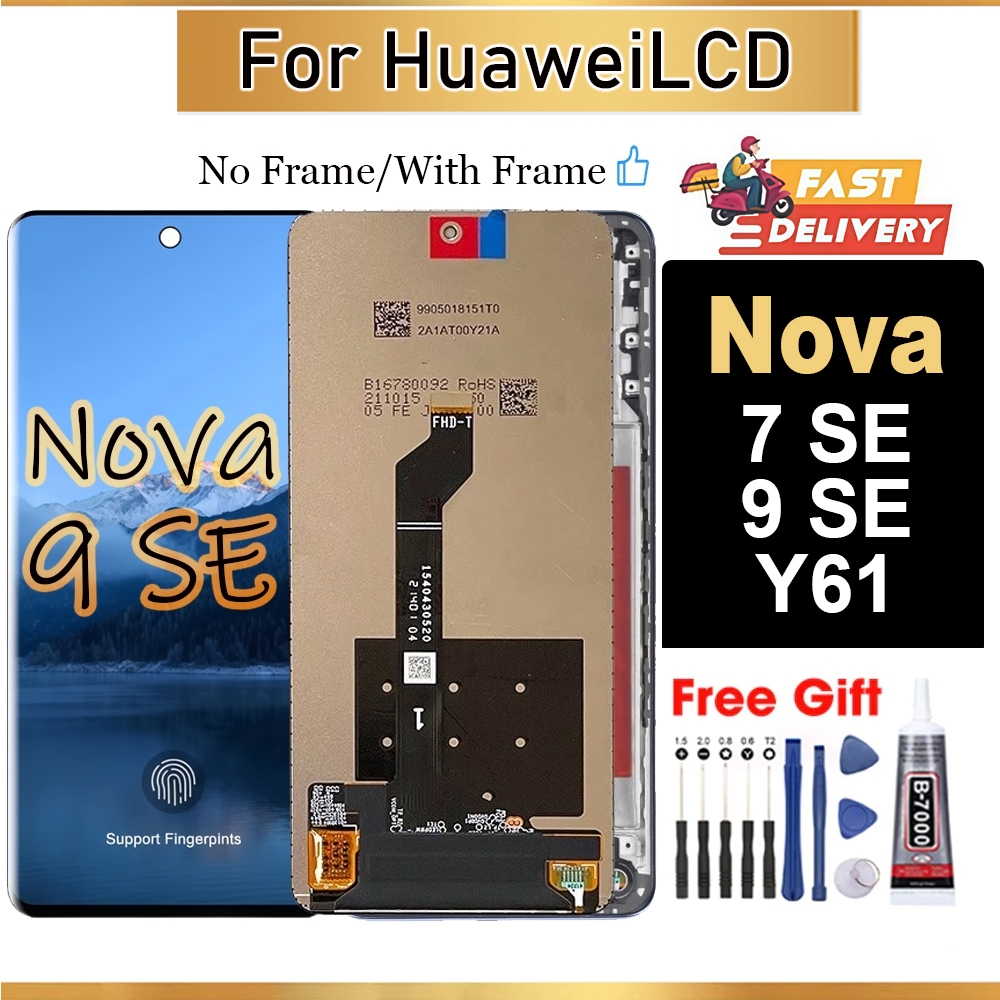 Original For Huawie Nova 9 SE 7 SE Y61 LCD DIsplay Touch Screen ...