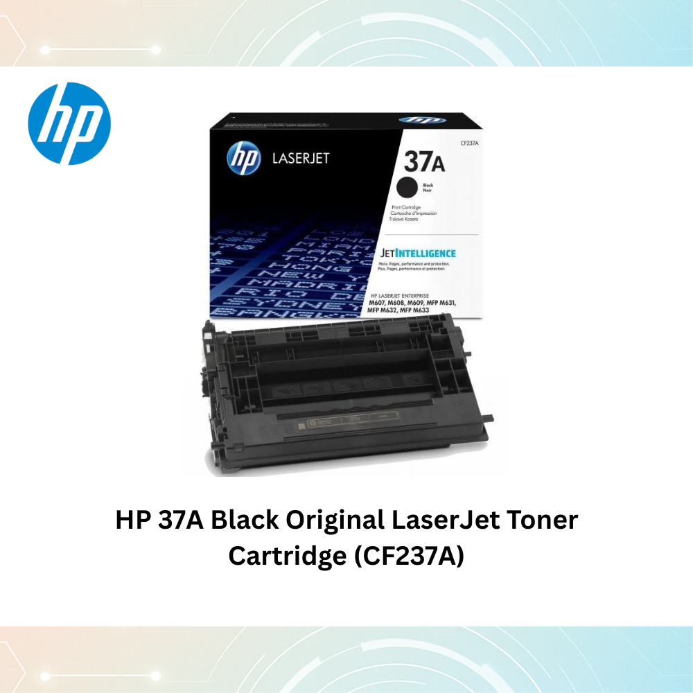 HP 37A Black Original LaserJet Toner Cartridge (CF237A) | Shopee ...