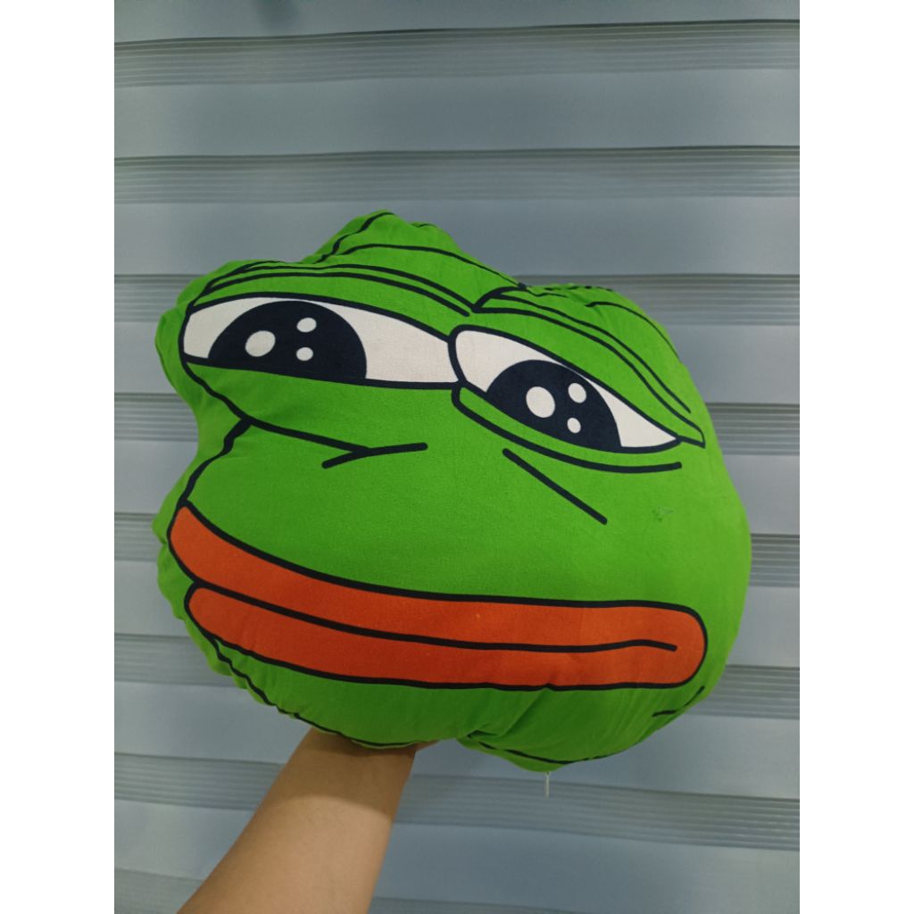 Pepe the frog pillow plush p29 | Shopee Philippines
