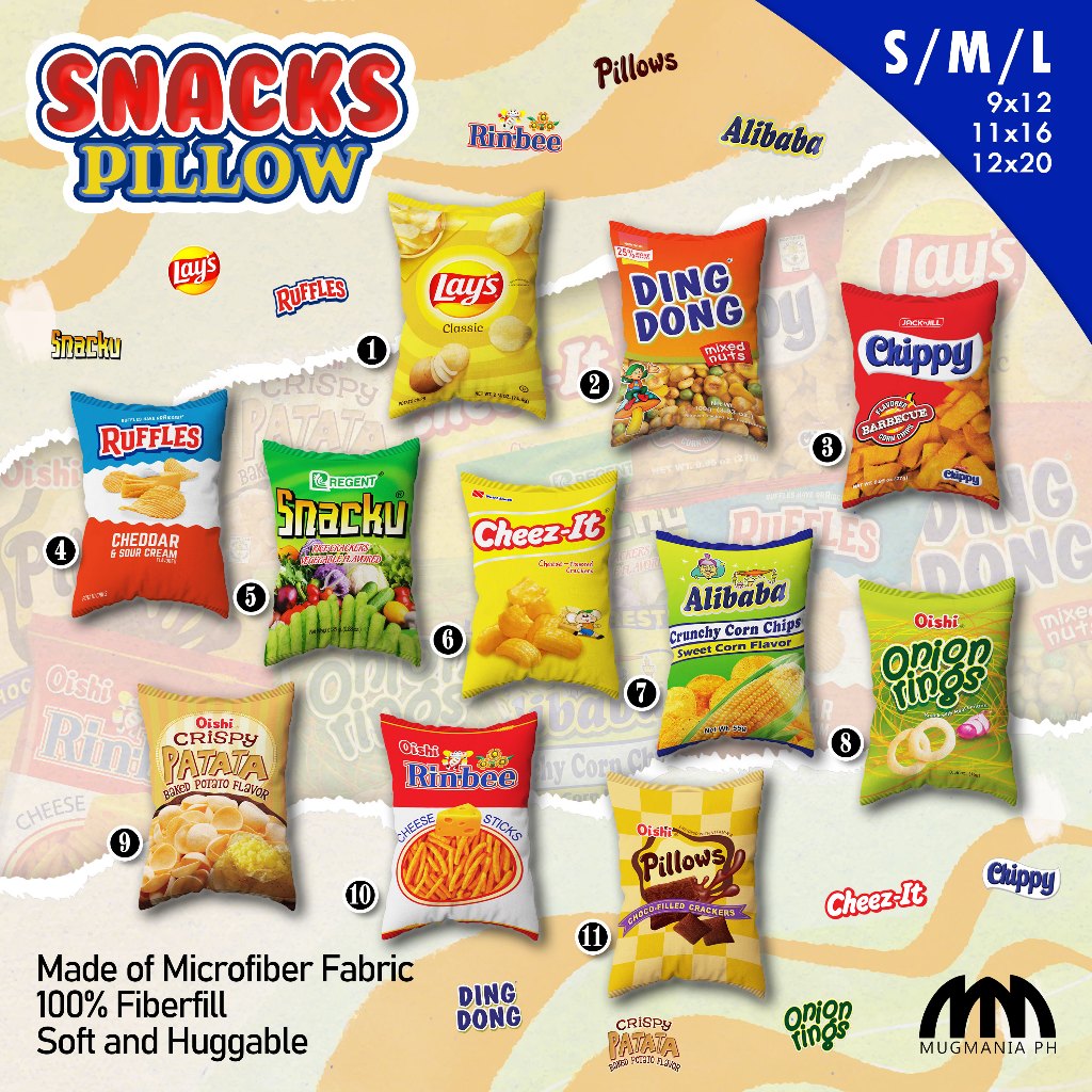 Shop pillows snack for Sale on Shopee Philippines