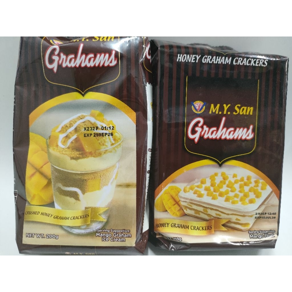 Grahams Crushed or Honey Crackers 200g Halal MY San 1 only | Shopee ...