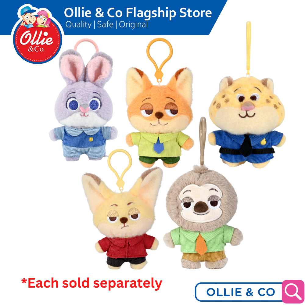 Disney Zootopia Movie Characters Keychain Sweet Candy Plush Collection ...