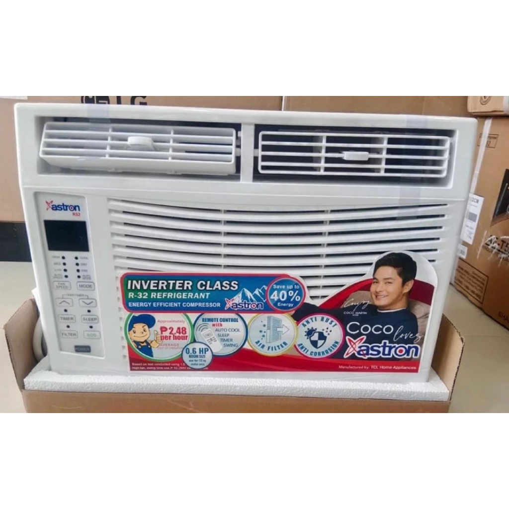 BRAND NEW ASTRON INVERTER CLASS 0.5HP AIR CON | Shopee Philippines