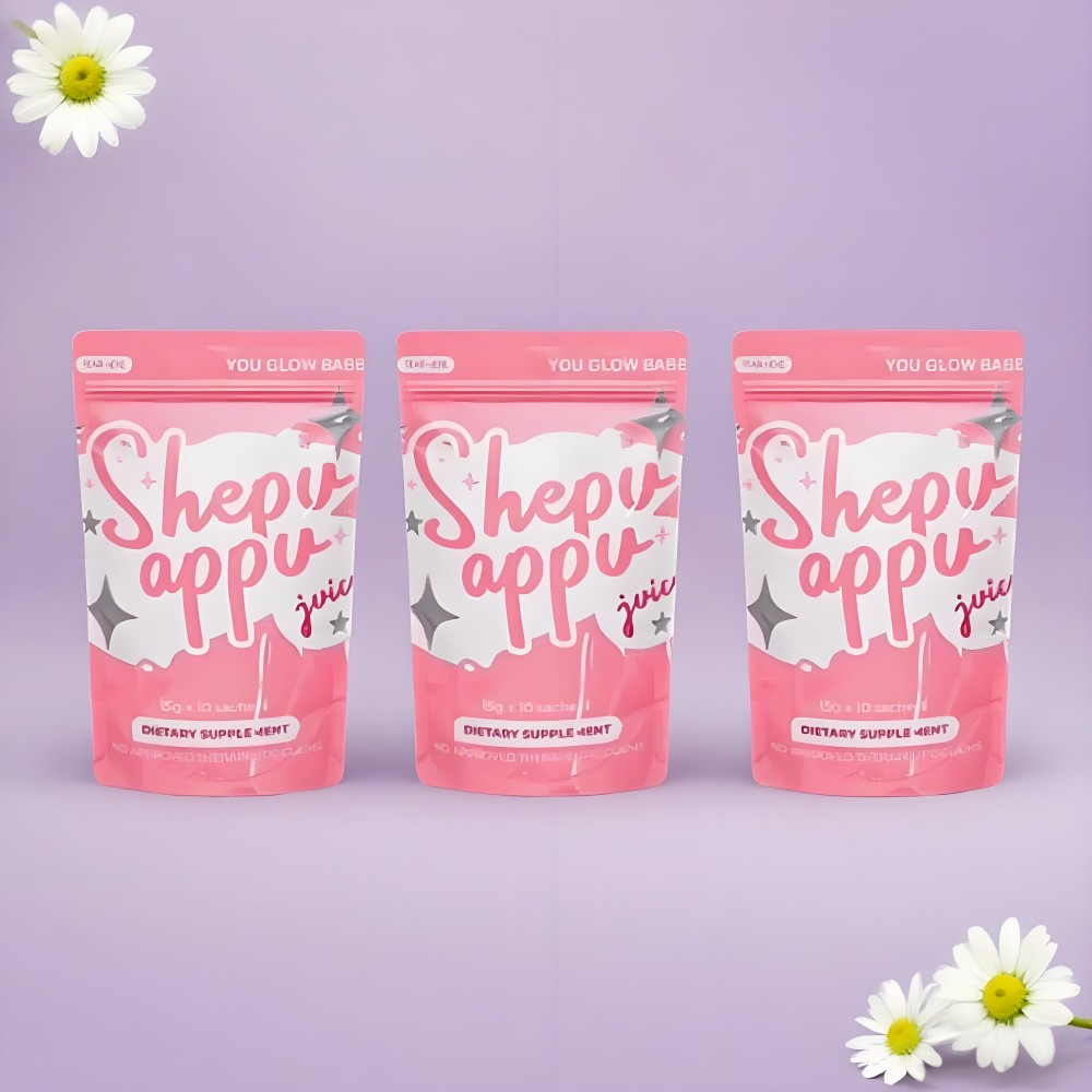 YOU GLOW BABE Shepu Appu Juice Supplement with Glutathione 15g x 10 ...