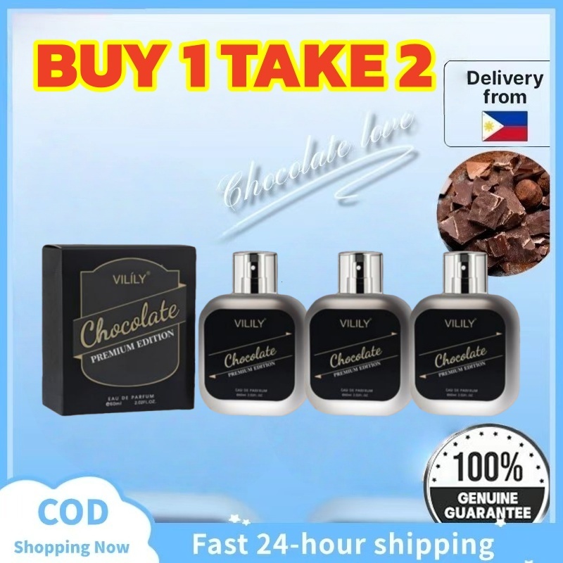 【BUY1 TAKE 2】VILILY Chocolate Perfume - Long-Lasting Fragrance 60ml man&woman GourmandChristmas ...