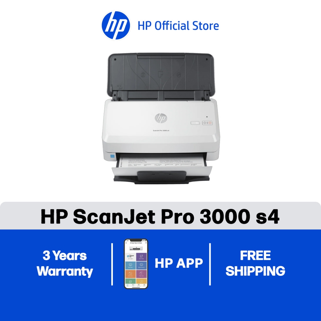 HP Scanjet Pro 3000 s4 Sheet-feed Scanner | Shopee Philippines