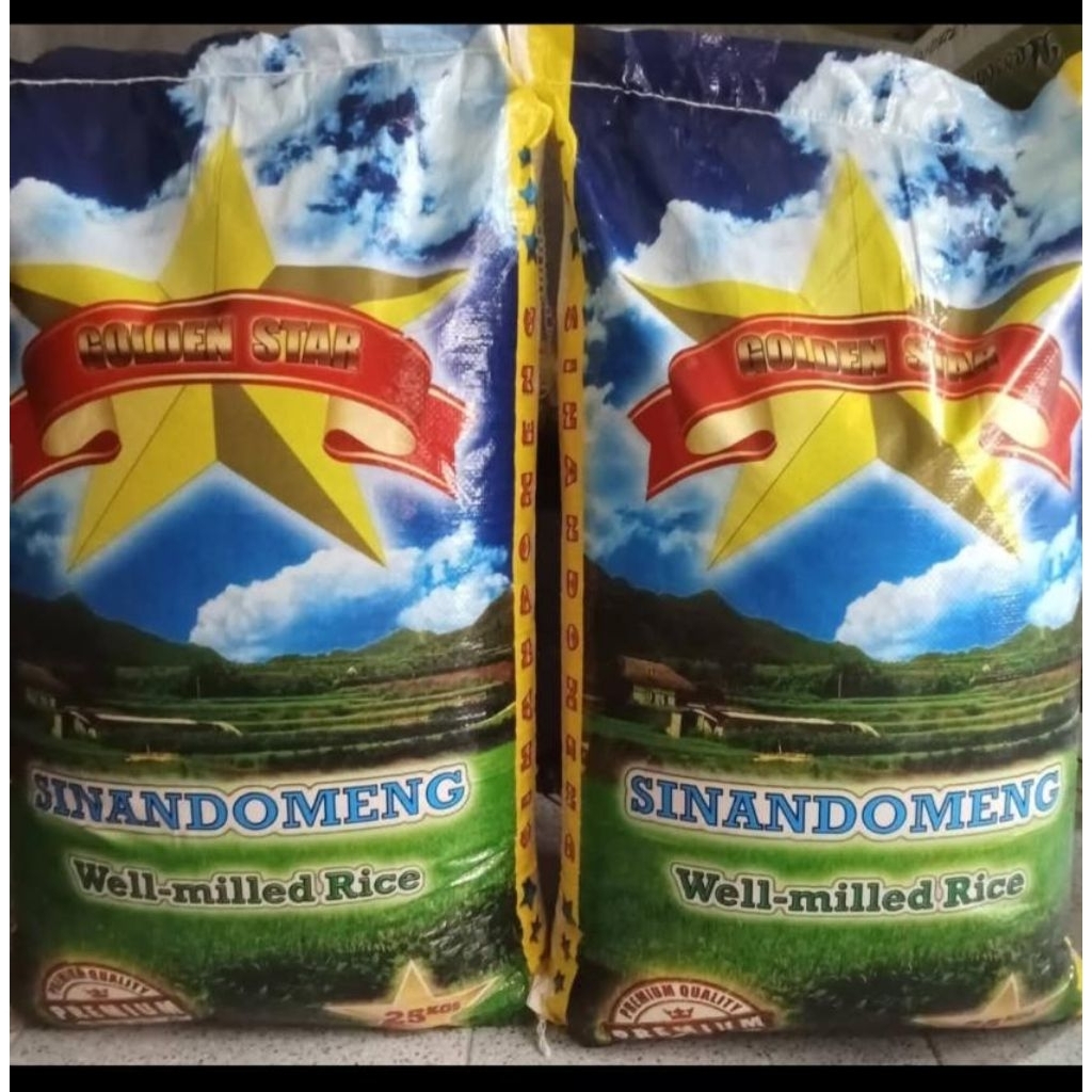 GOLDEN STAR SINANDOMENG RICE 25KG | Shopee Philippines