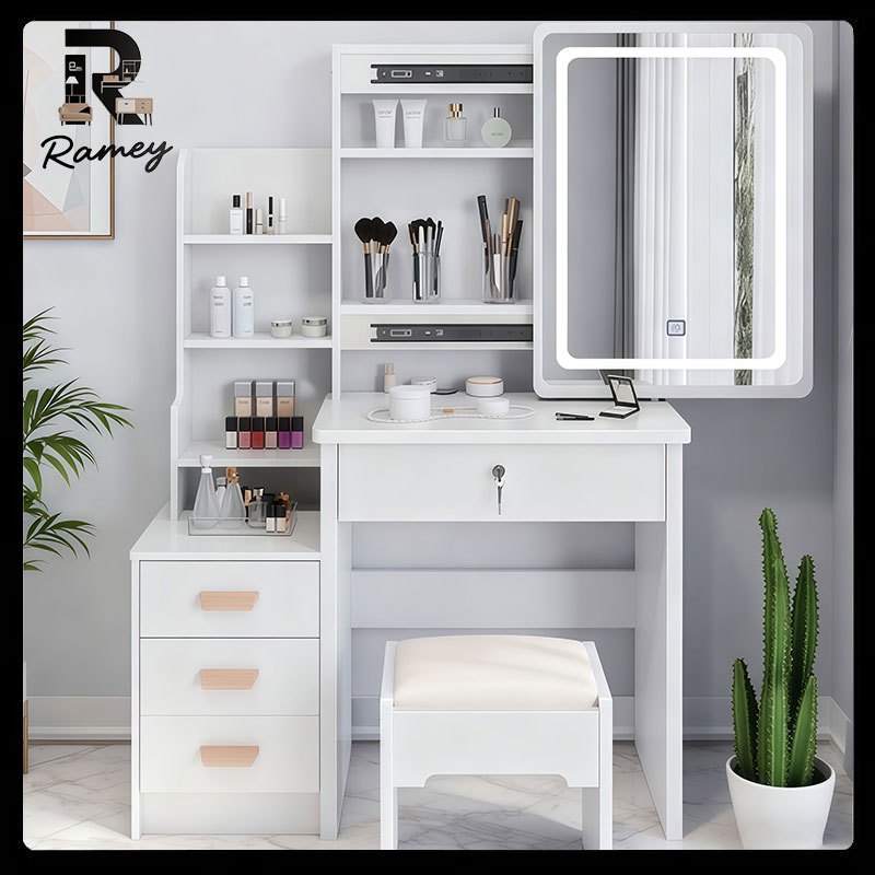 RAMEY Dressing Table Vanity Table Home Makeup Table | Shopee Philippines