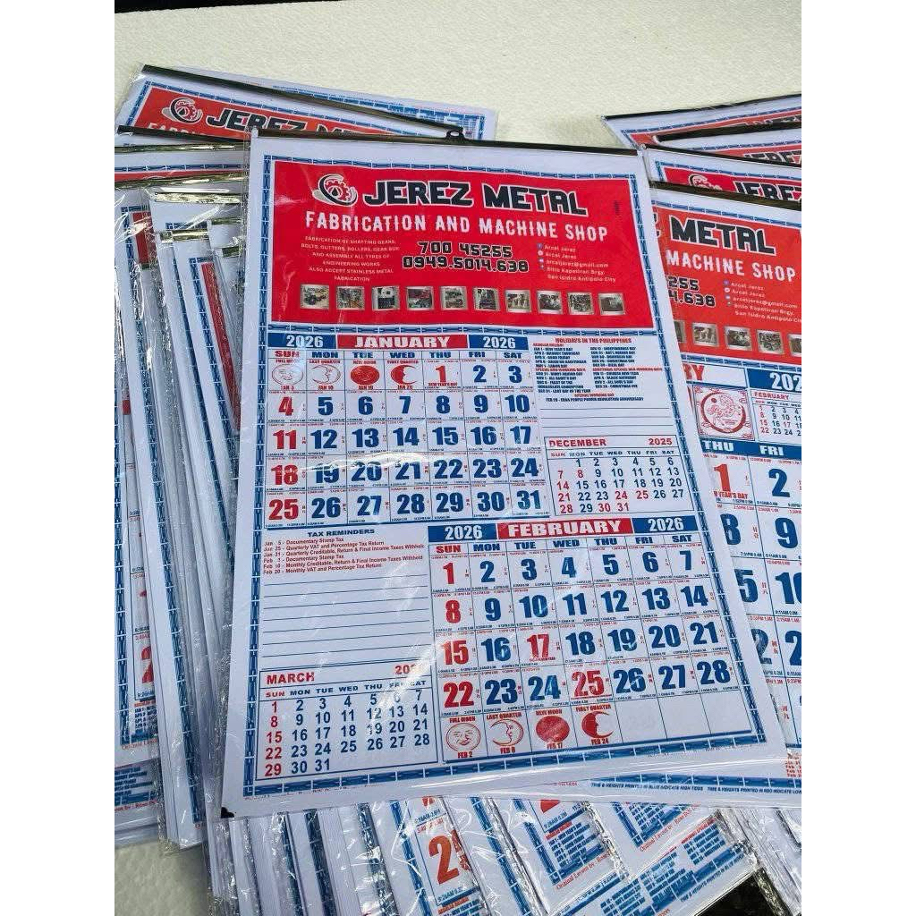 JK3 COMMERCIAL CALENDAR BUDGET FRIENDLY 2026 | Shopee Philippines