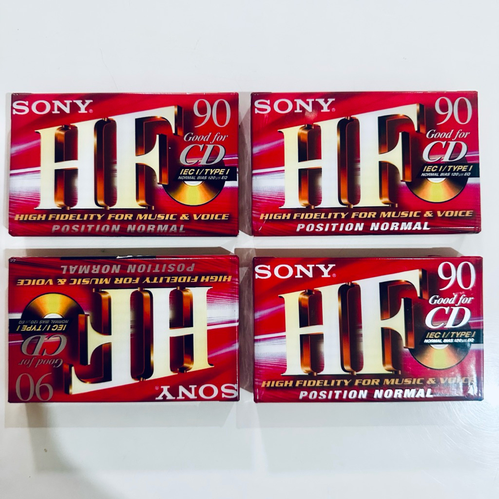 Sony HFi 90 Cassette Tape Type I Normal Bias | High Fidelity Audio ...