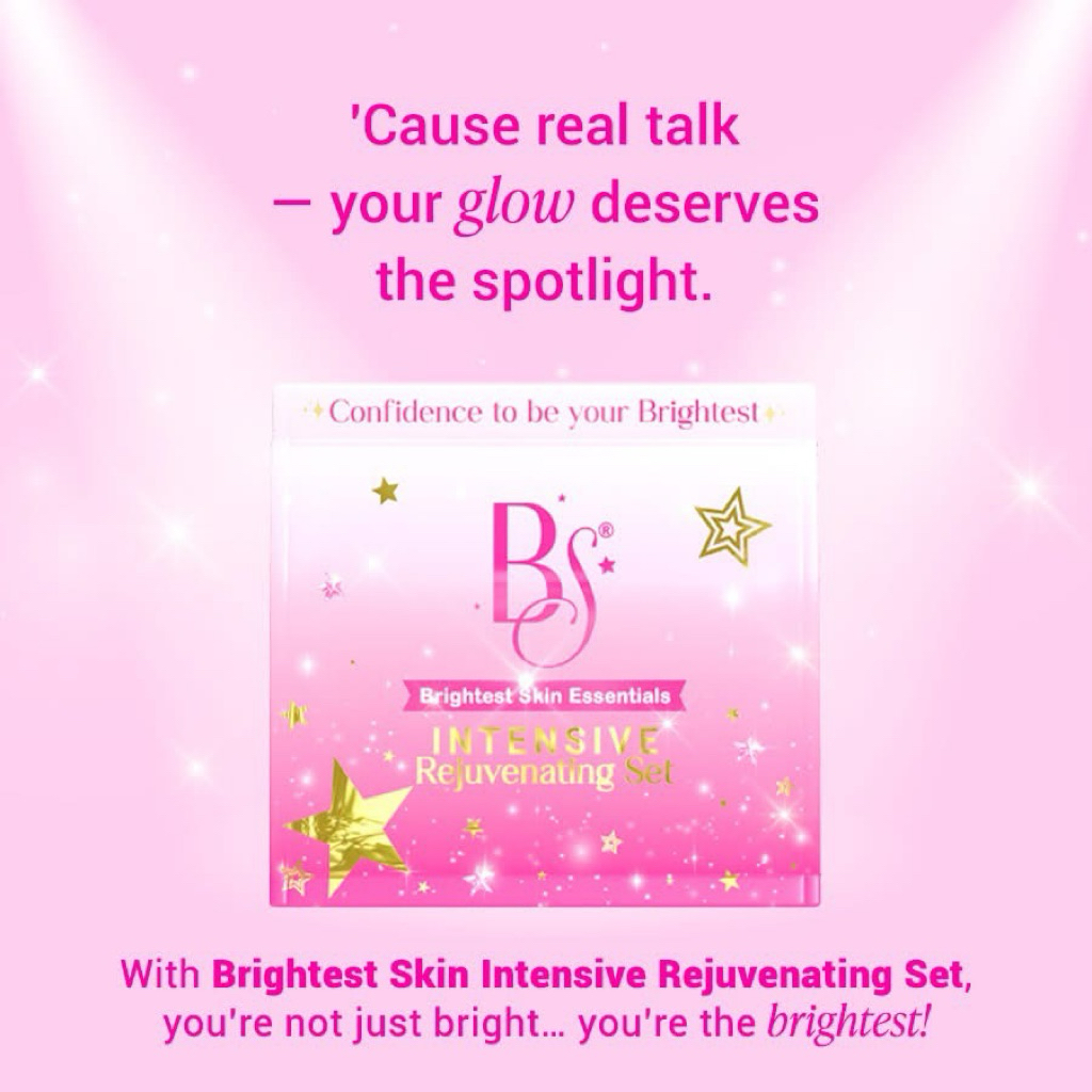 BRIGHTEST SKIN- INTENSIVE Rejuvenating Set | Shopee Philippines