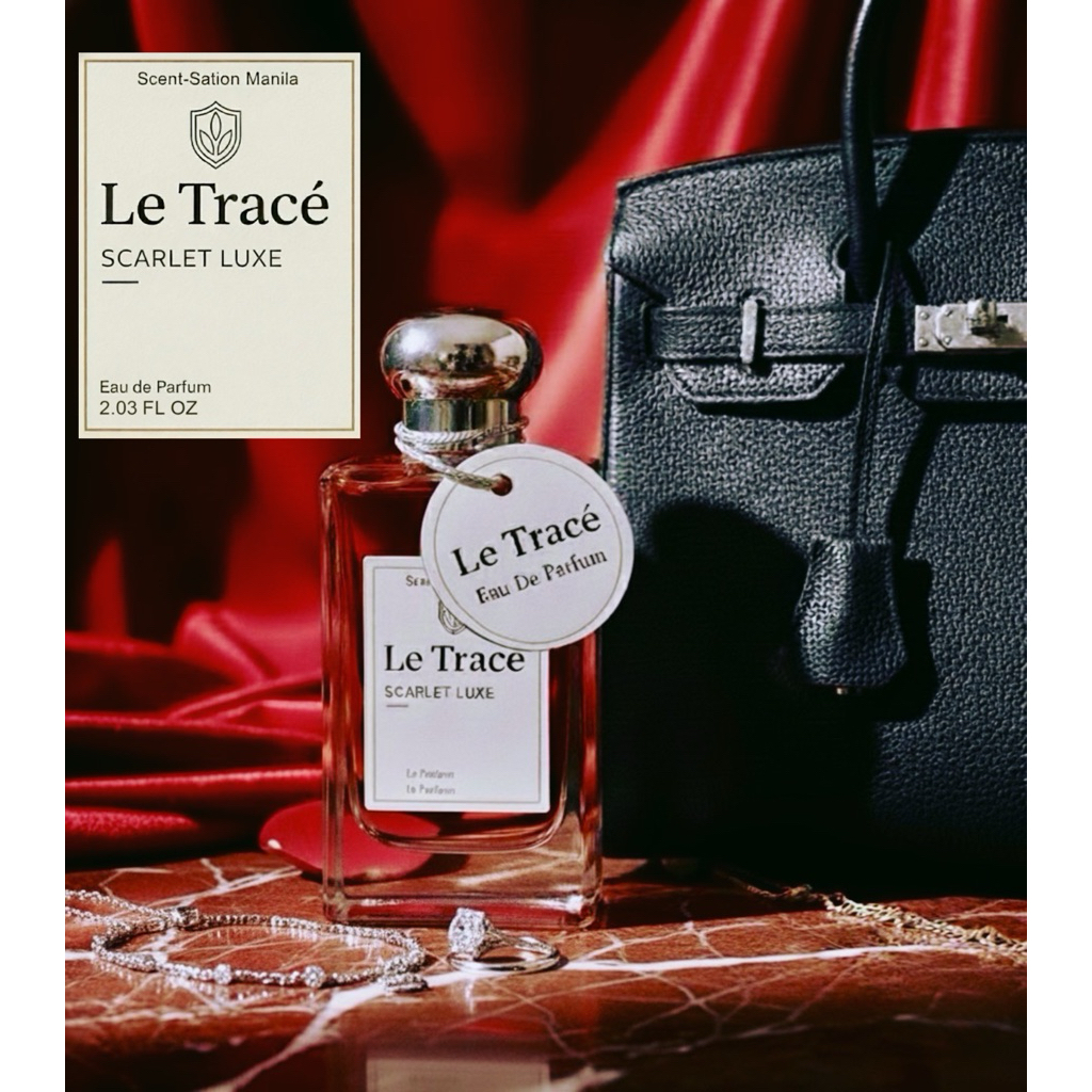 Le Tracé Perfume "SCARLET LUXE" 35% OIL BASED LONG LASTING PERFUME EDP ...