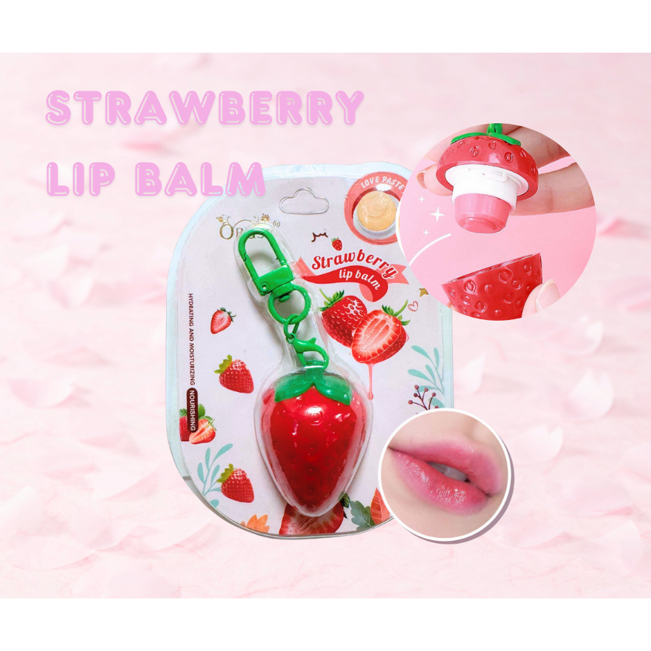 OBUSE STRAWBERRY MAGIC LIP BALM 3ML | Shopee Philippines