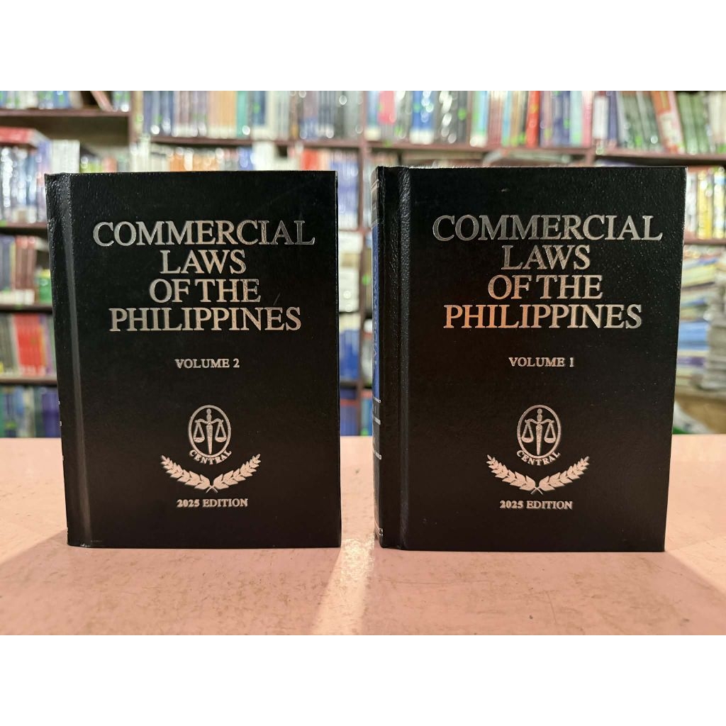Commercial Law of The Philippines 2025 (Pocketsize) Central Books ...