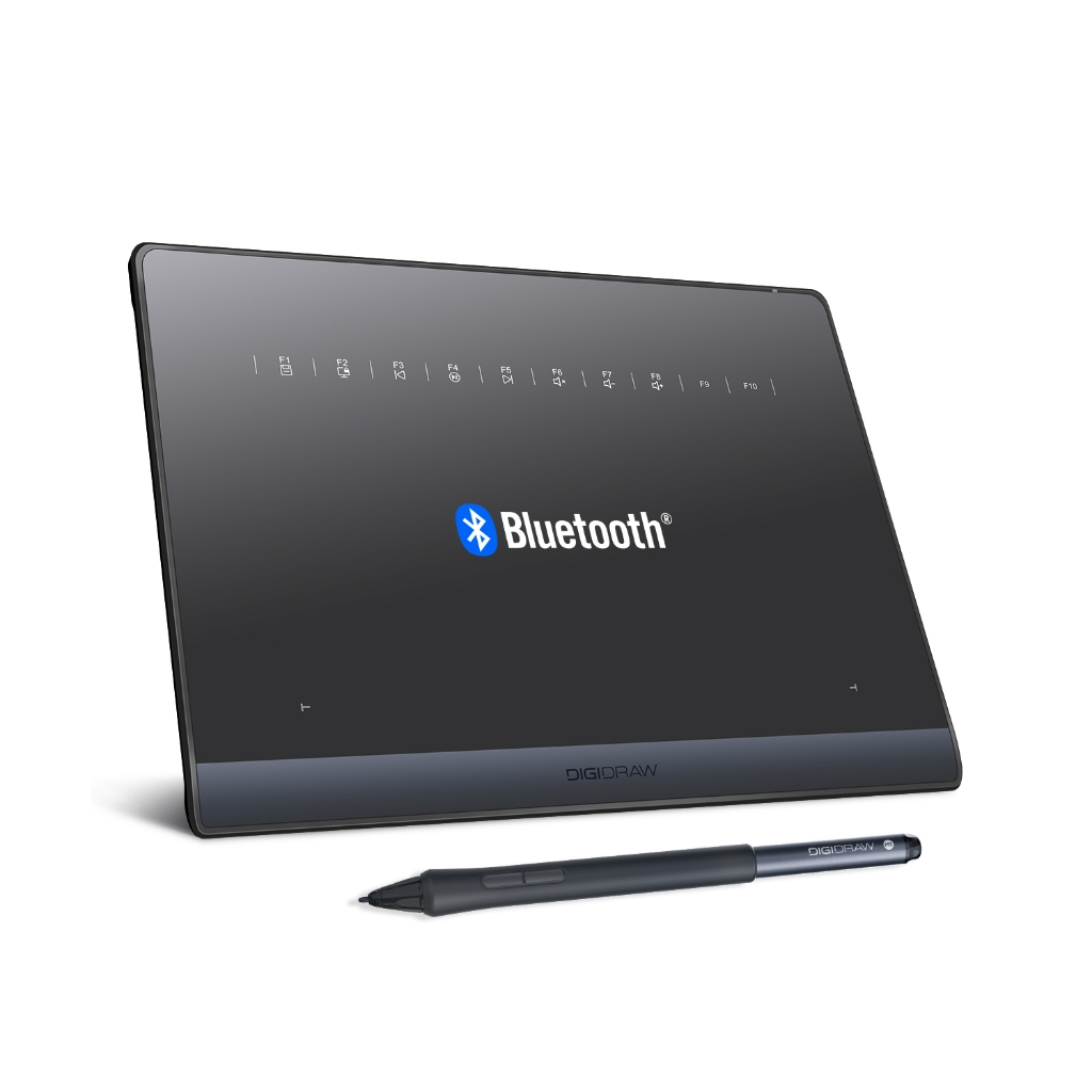DIGIDRAW⚡TWseries Wireless Bluetooth Drawing Tablet For Digital Art Pen ...