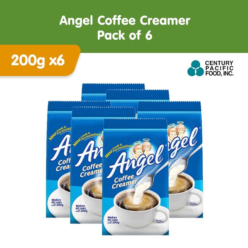 Angel Coffee Creamer Original 200g (Pack of 6pcs) - Non-Dairy Creamer ...