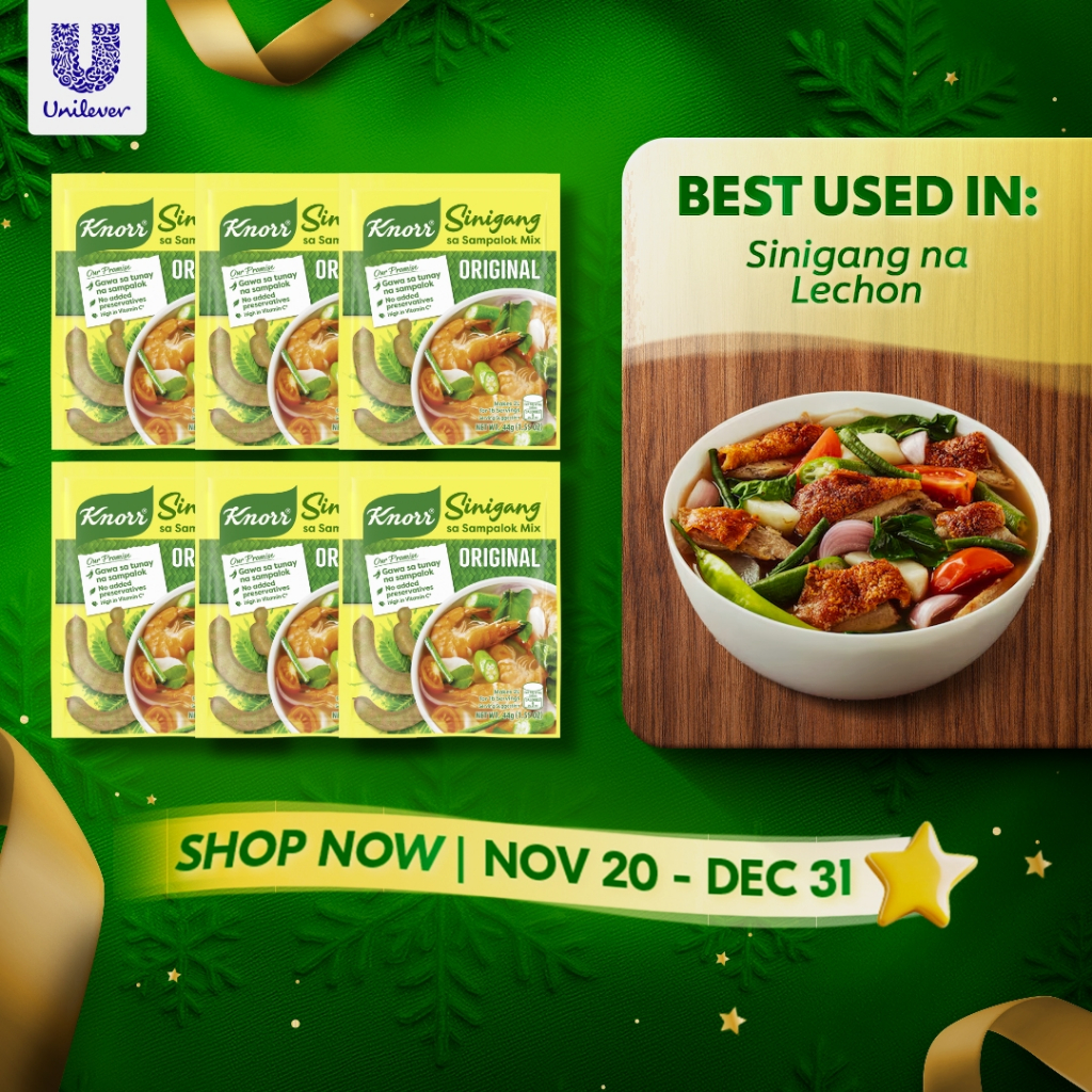 [BUNDLE OF 6] Knorr Sinigang sa Sampalok Mix Tamarind Soup Original ...