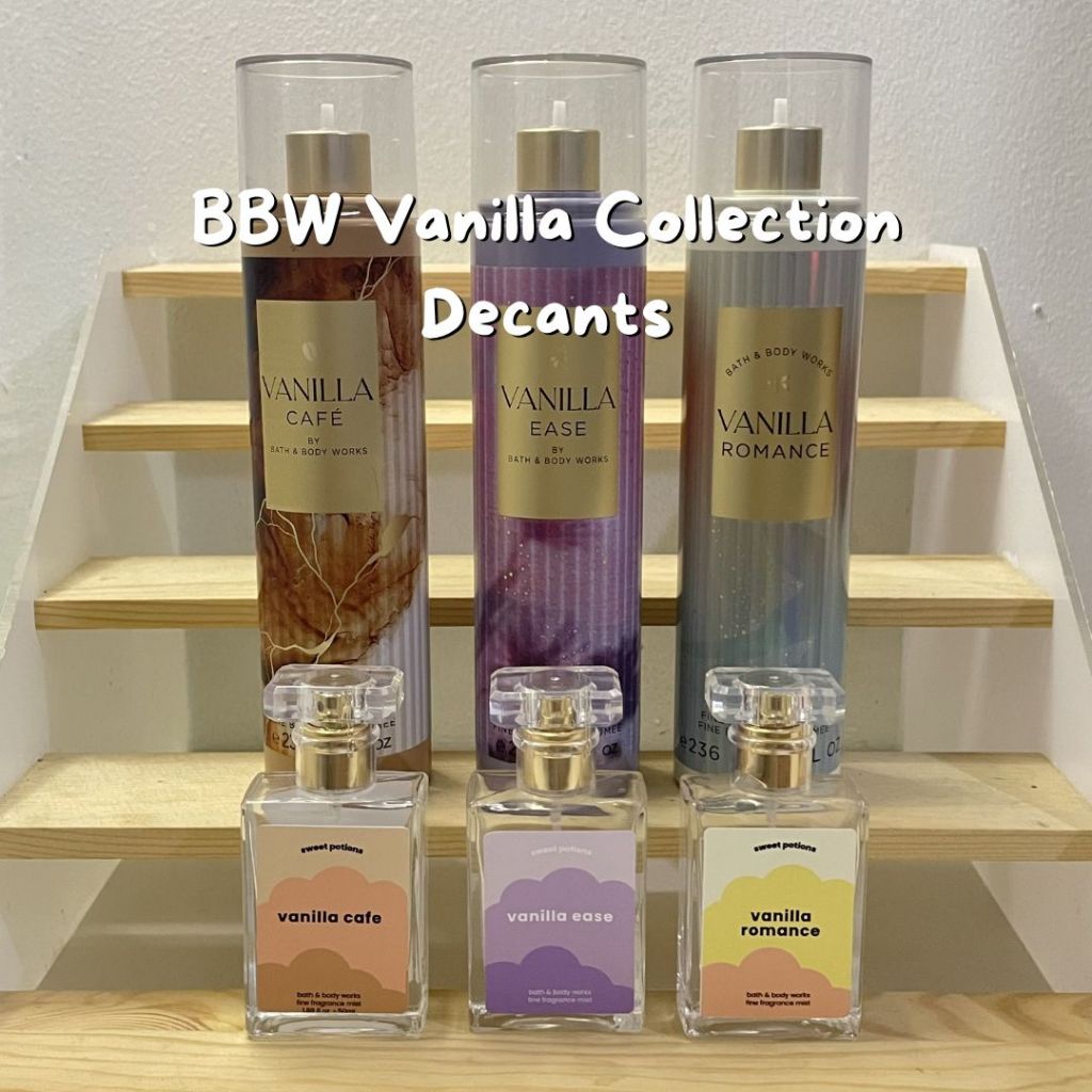 SWEET POTIONS - AUTHENTIC BBW VANILLA COLLECTION FINE FRAGRANCE MIST ...