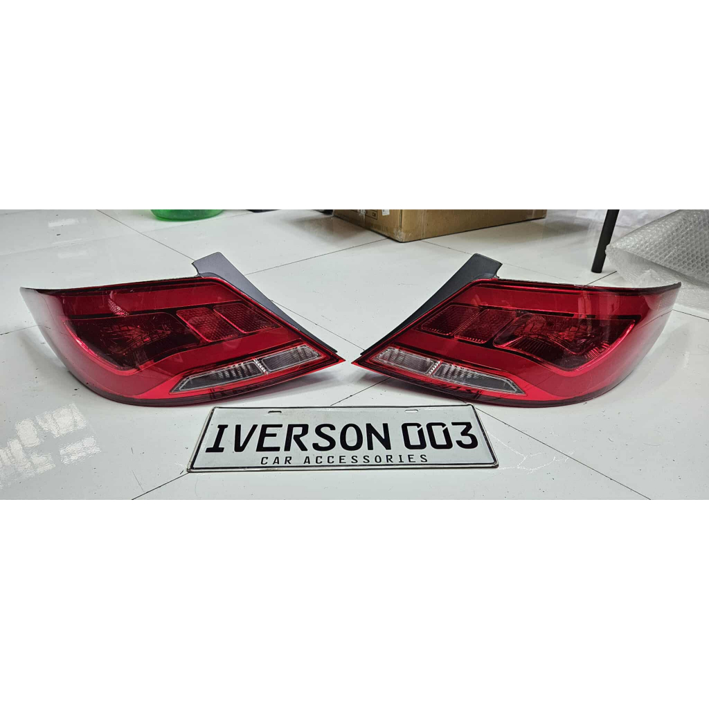 VLAND LED Red Tail Light Tail Lamp Assembly for Hyundai Accent 2012 to ...