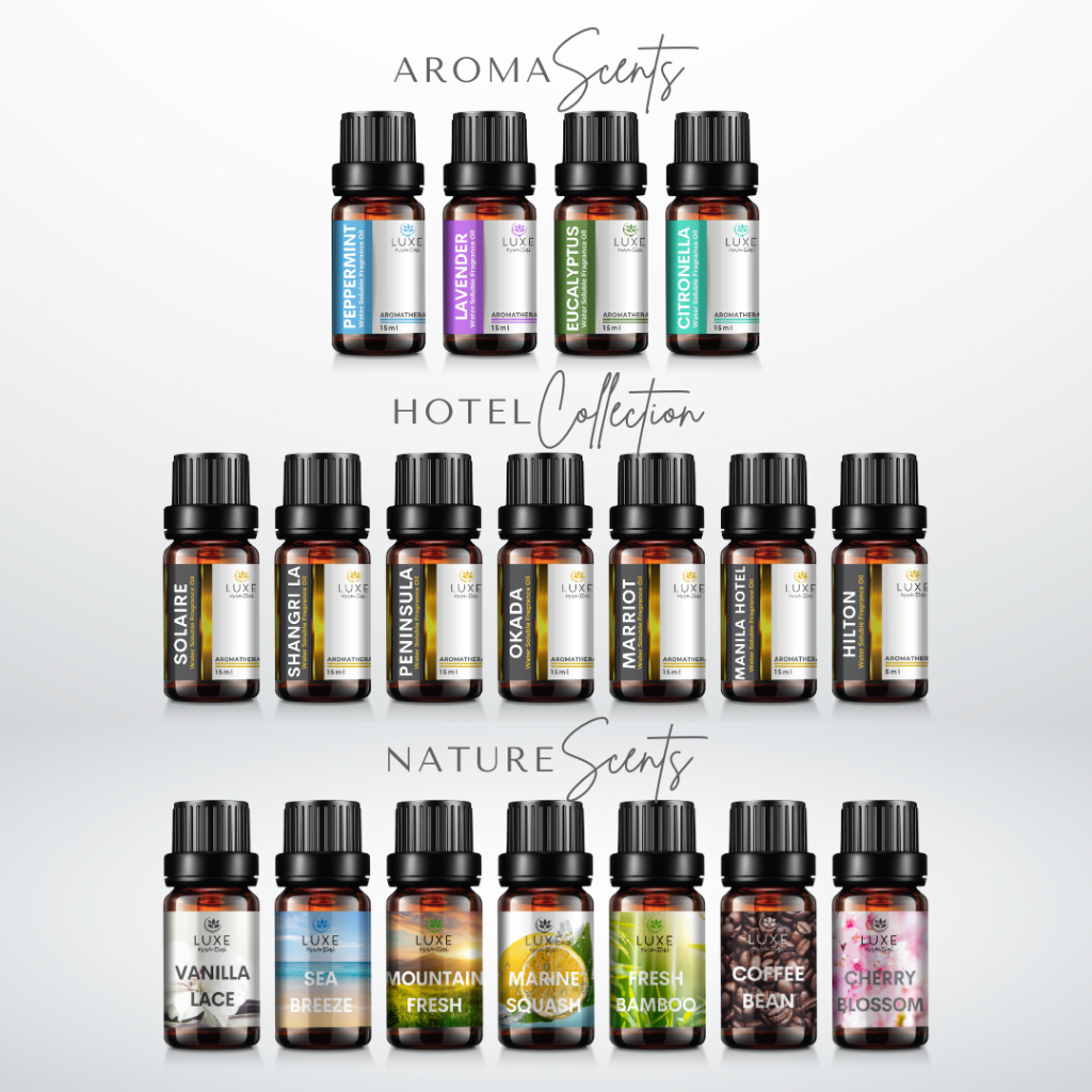 15ml Luxe Essential WaterSoluble Scent for humidifier and diffuser ...