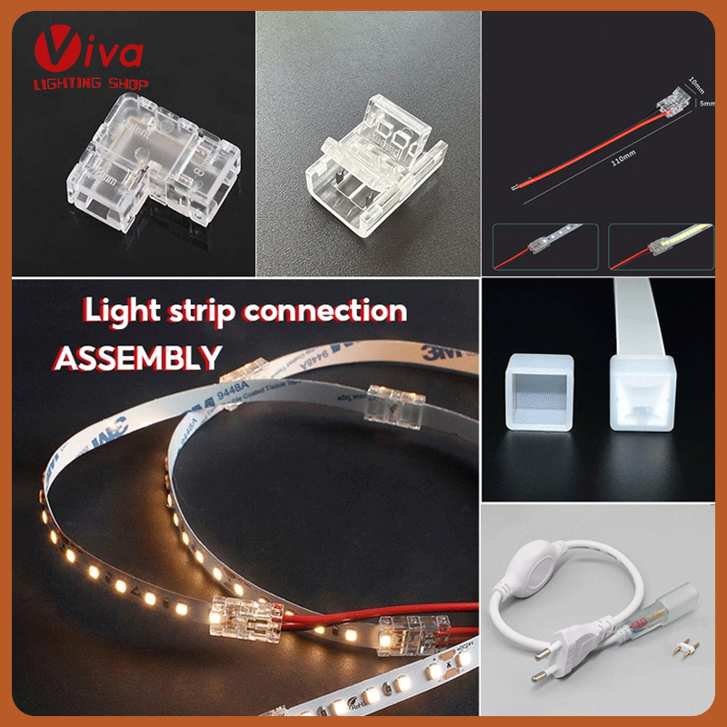LSA Original Lucky LED Strip Light Connector Led Strip Accessories 2 ...