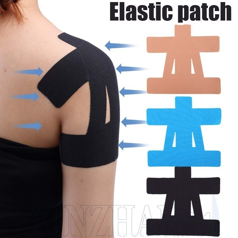 Kinesiology Tape Muscle Support Elastic Sports Tape Leg Bandages Knee ...