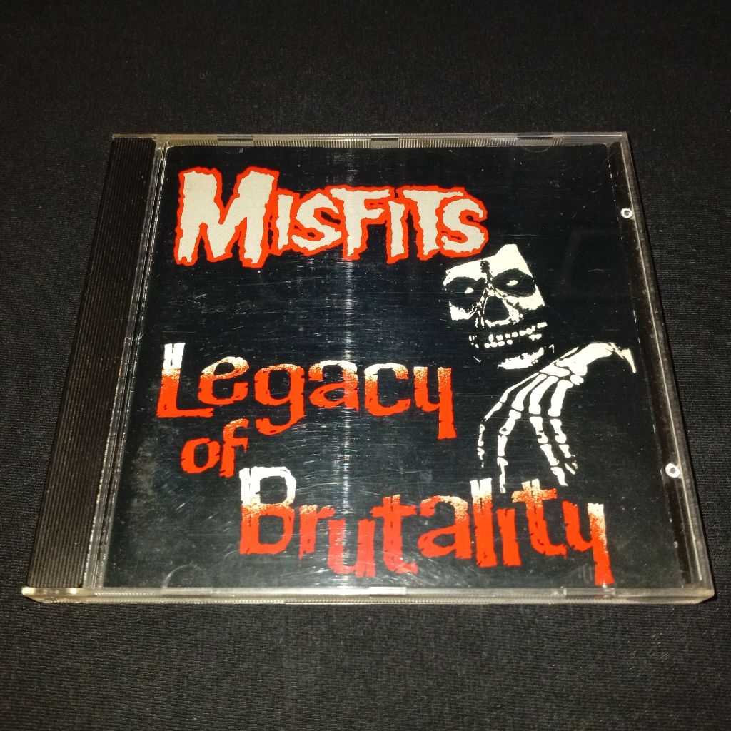 MISFITS - Legacy Of Brutality CD US PRESS Horror Punk Rock music album ...