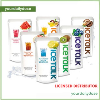 ICE TALK ADE Korean Pouch Drinking Juice 230ml (10PCS/1BOX ) (MAX. 5 ...