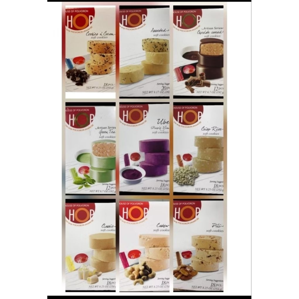 HOP Polvoron Soft Cookies ( House of Polvoron ) | Shopee Philippines