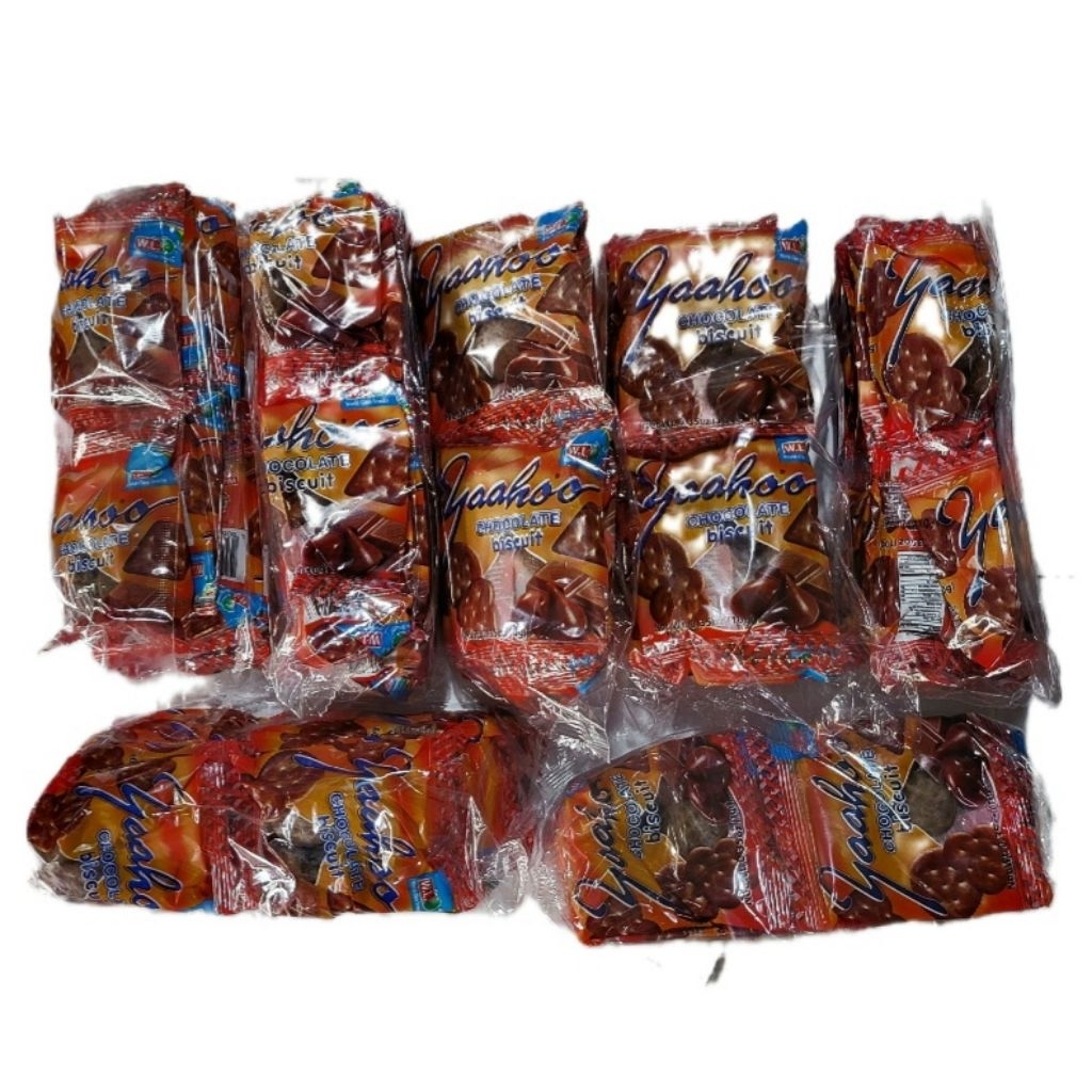 7 Pack Yaahoo Chocolate Biscuit(12pcs each) | Shopee Philippines