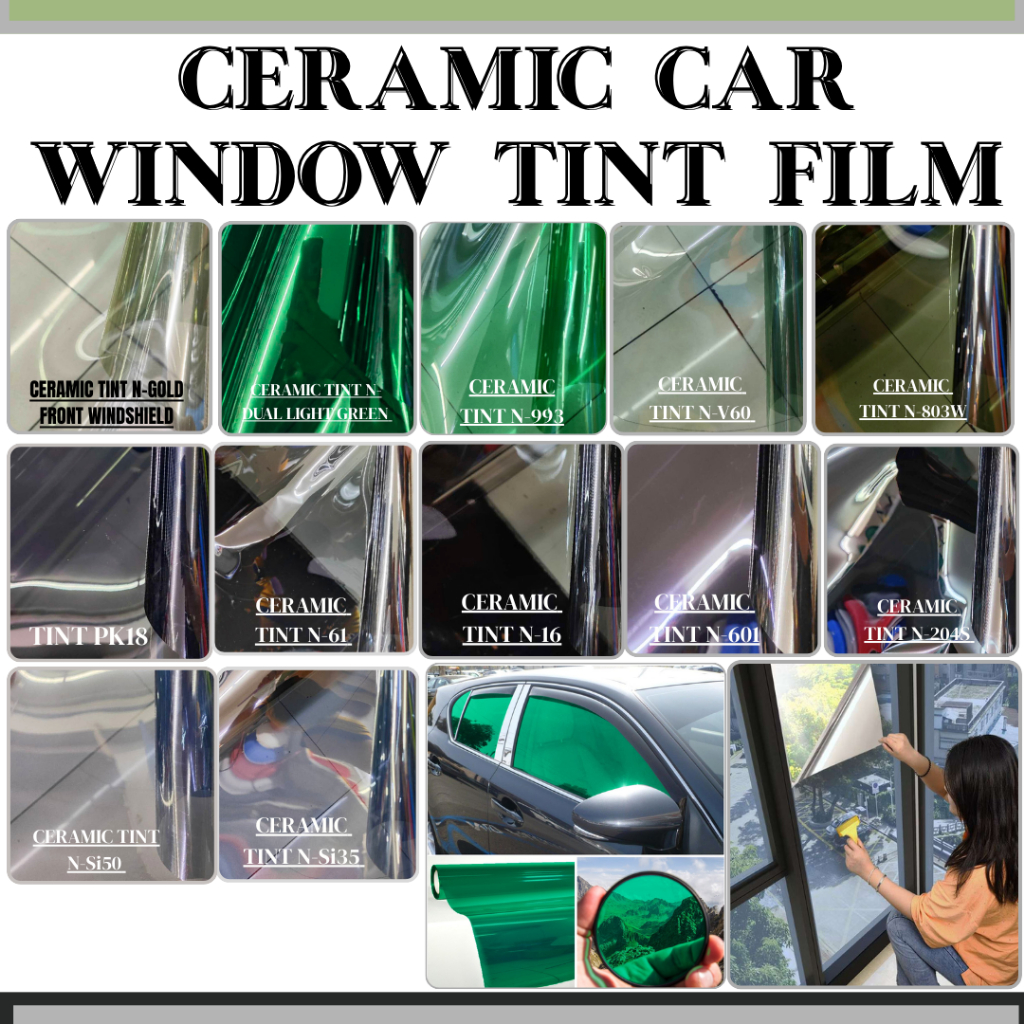 CP Ceramic Window Tint for Cars Heat & UV Protection, Durable Film ...