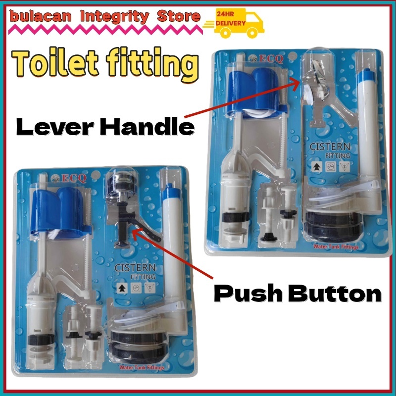 1 SET ECQ CISTERN FITTINGS WATER TANK FITTINGS FOR TOILET FLUSH UN ...