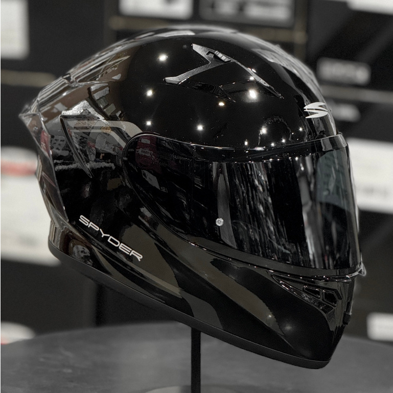 Spyder Phoenix+ V2 Full Face Single Visor Helmet for Motorcycle (Free ...