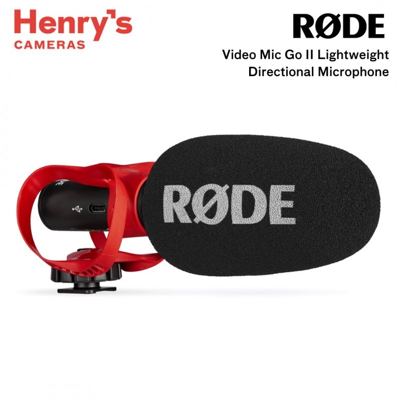 Rode Video Mic Go II Lightweight Directional Microphone - Henry's ...