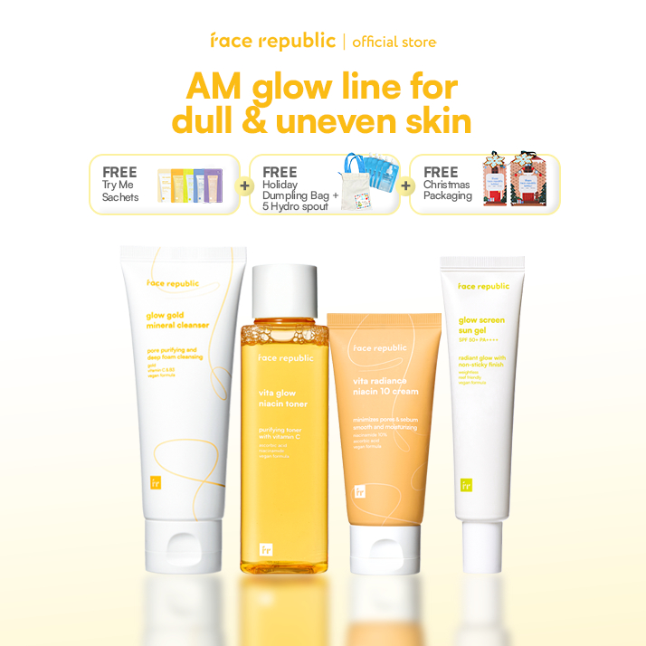 Face Republic Glow Line Skincare Set - For Brightening.. | Shopee ...