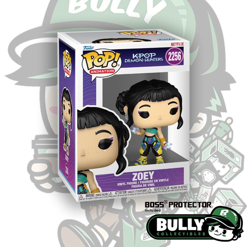 Funko POP! Animation: KPop Demon Hunters - Zoey 2256 With Boss ...