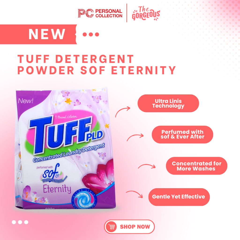 TUFF PLD Eternity Laundry Detergent 800g – Ultra Linis Technology ...