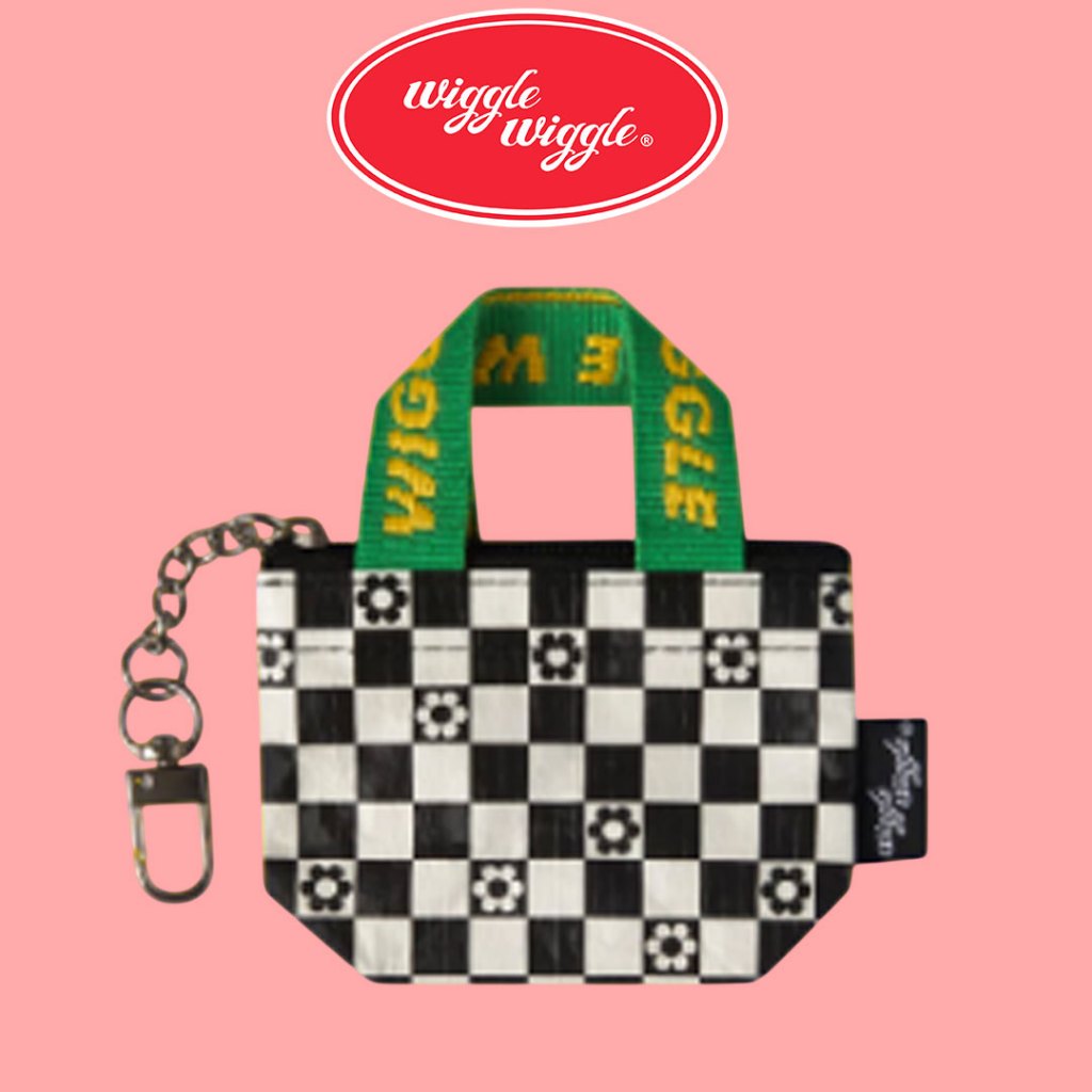 Wiggle Wiggle Mini Tarp Bag Keyring, Checkerboard | Shopee Philippines