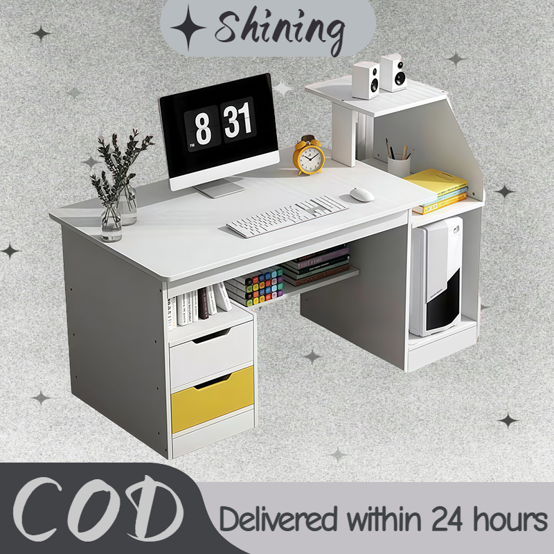 Simple Desk Office Computer Desk Home Office Desk With Drawers Office ...