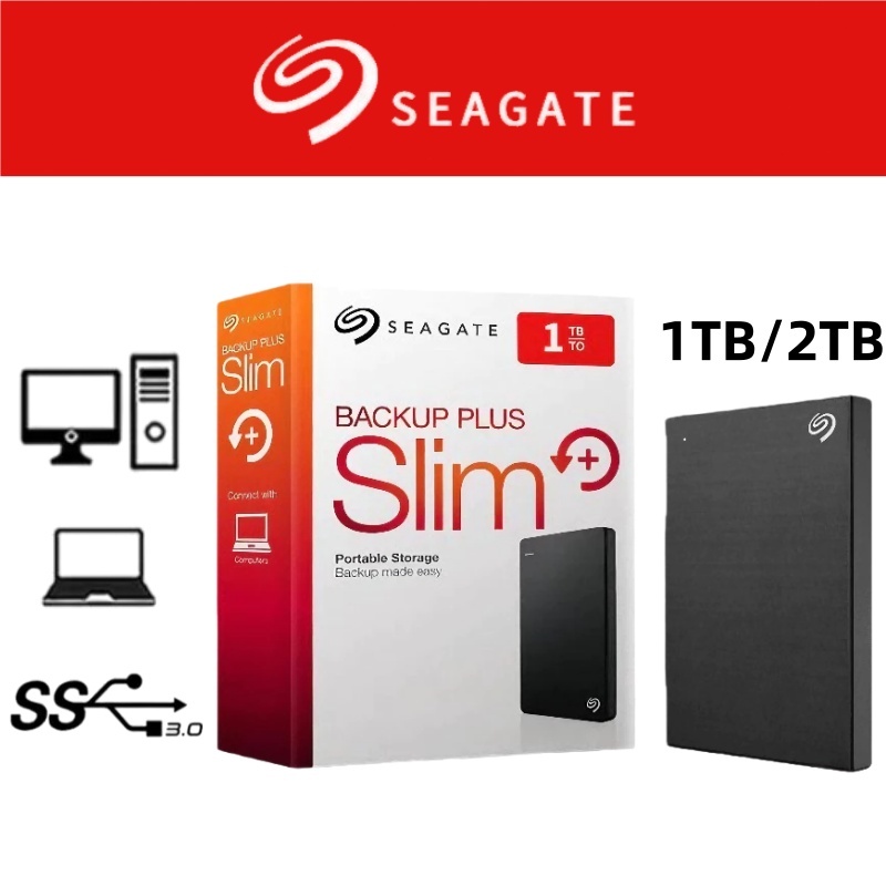Seagate Original 1TB 2TB External hard drive One Touch with Password ...