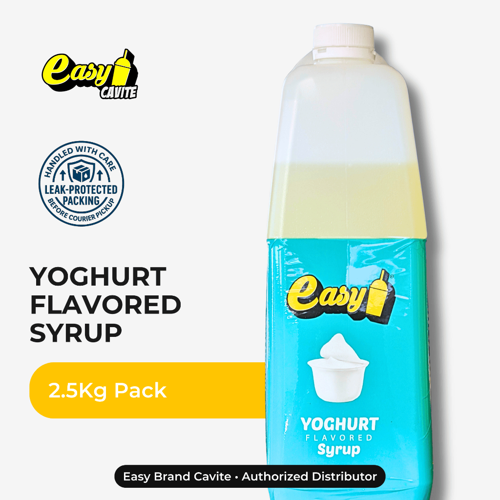 Easy Brand Yogurt Syrup 2.5kg - Base for Fruit Tea, Frappe, Shake ...